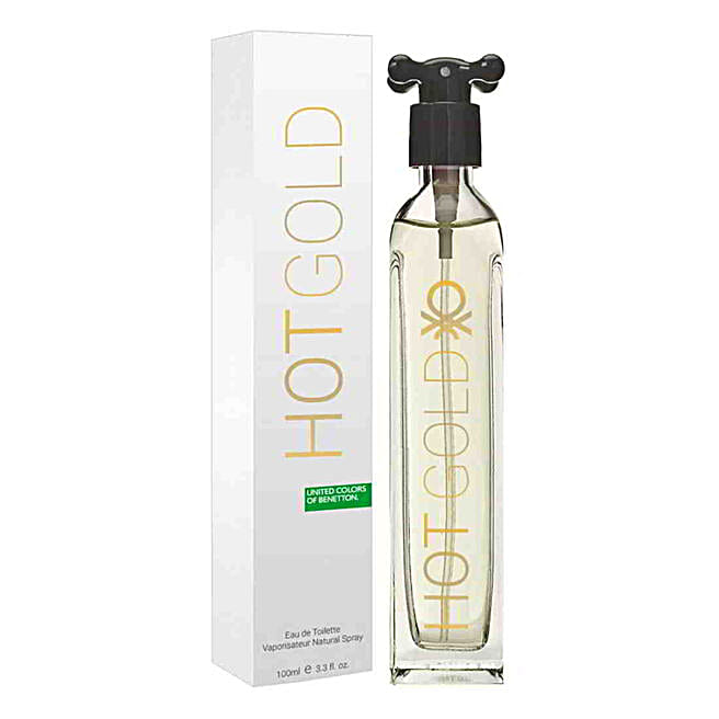 Buy/Send UCB Hot Gold Perfume For Women 100 ML Online- FNP