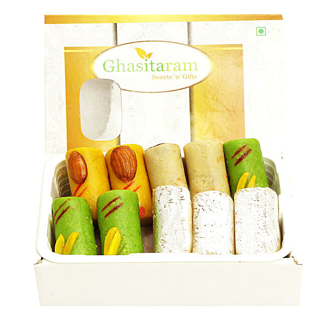 Buy/Send Assorted Kaju Roll Box Online- FNP