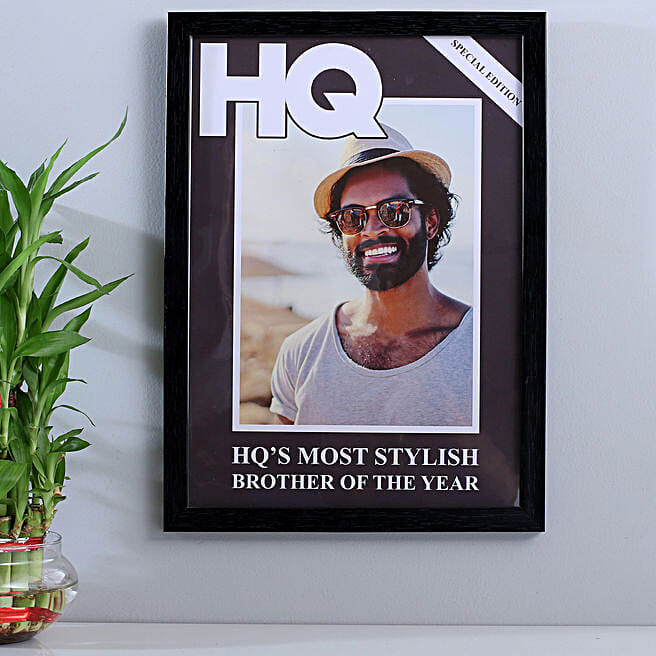 Buy/Send Personalised Most Stylish Brother Frame Online- FNP
