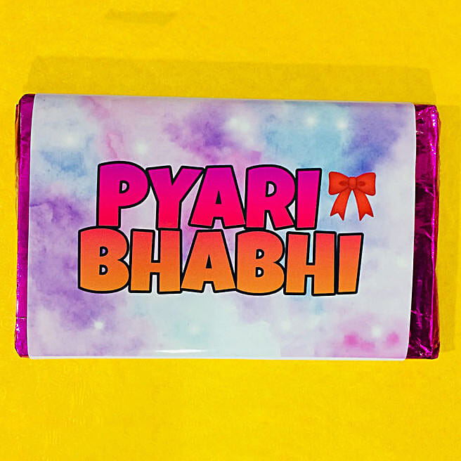 Buy/Send Pyari Bhabhi Chocolate Bar Online- FNP