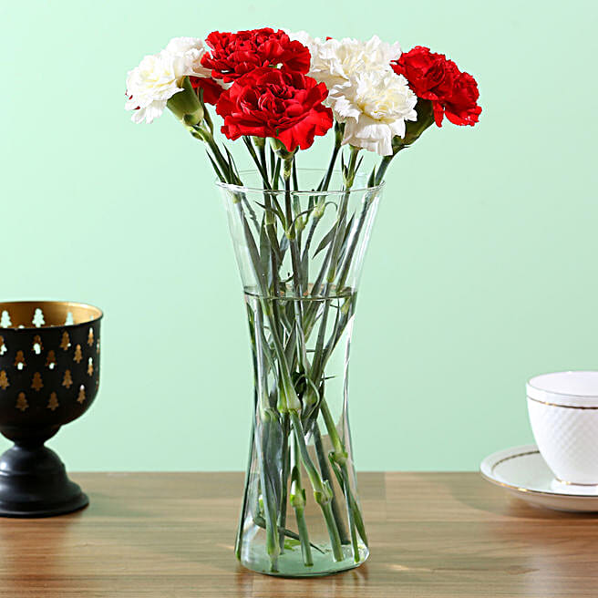Buy/Send Graceful Mixed Carnations Online- FNP