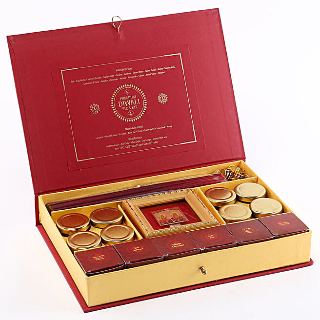 Buy/Send Complete Lakshmi Ganesha Diwali Pooja Box Online- FNP
