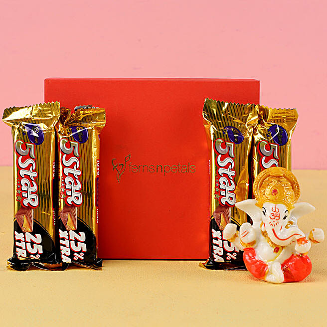 Buy/Send Ganesha Idol & Five Star Box Online- FNP