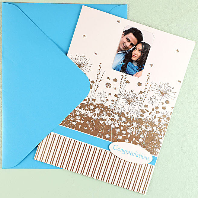 Buy/Send Big Golden Congratulations Greeting Card Online- FNP