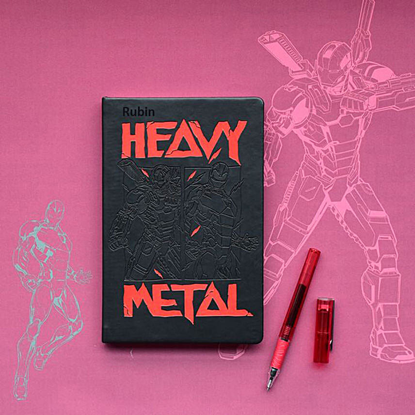Buy/Send Iron Man Personalised Diary Online- FNP