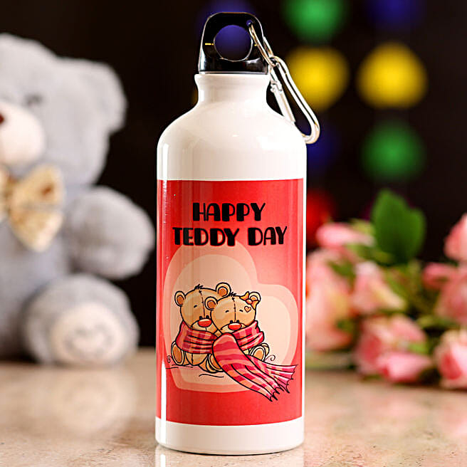 Buy/Send Teddy Day Special Bottle Online- FNP