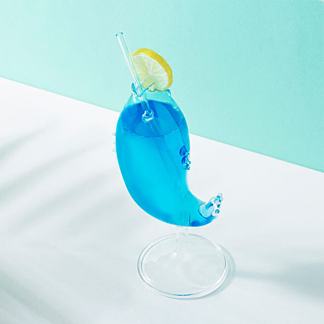Buy/Send Fish Shaped Cocktail Glass Online- FNP