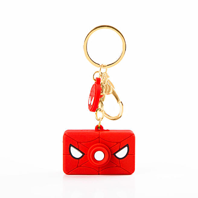 Buy/Send Spider Man Camera Keychain Online- FNP