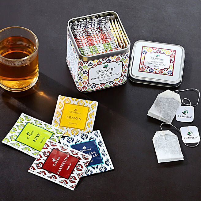 Buy/Send Assorted Tea Gift Hamper Online- FNP