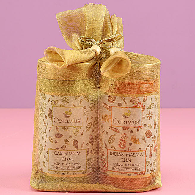 Buy/Send Cardamom Chai and Indian Masala Chai Hamper Online- FNP
