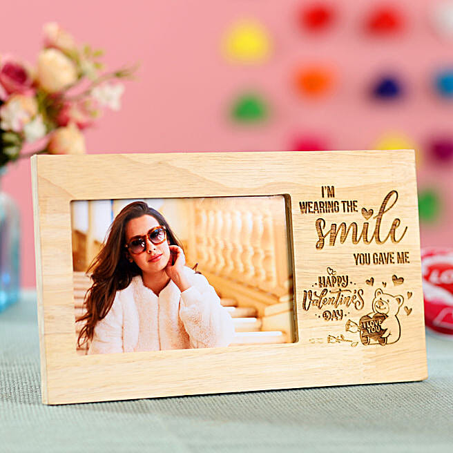 Buy/Send Your Smile Personalised Engraved Frame Online- FNP