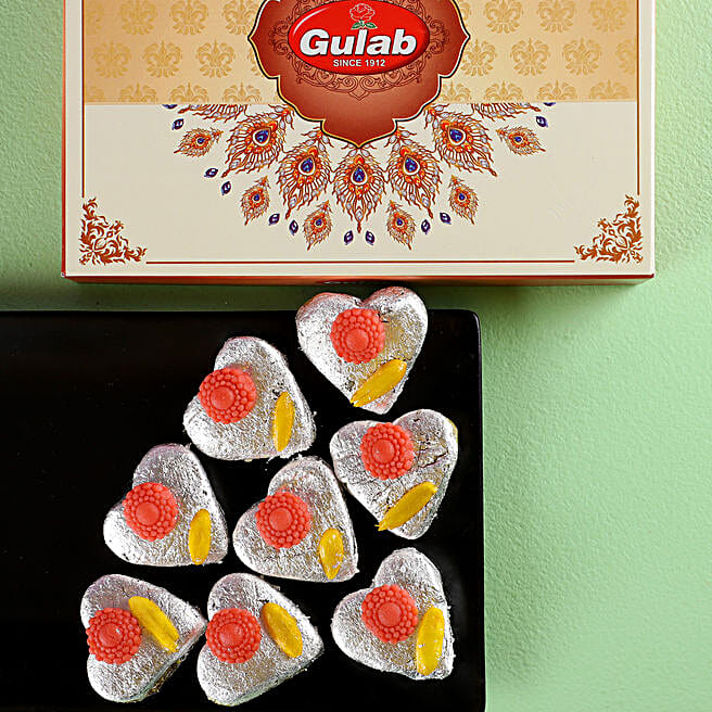 Buy/Send Kaju Heart Sweet Box Online- FNP