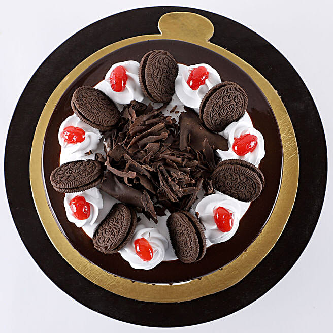 Buy/Send Black Forest Oreo Cake- Half Kg Online- Ferns N Petals