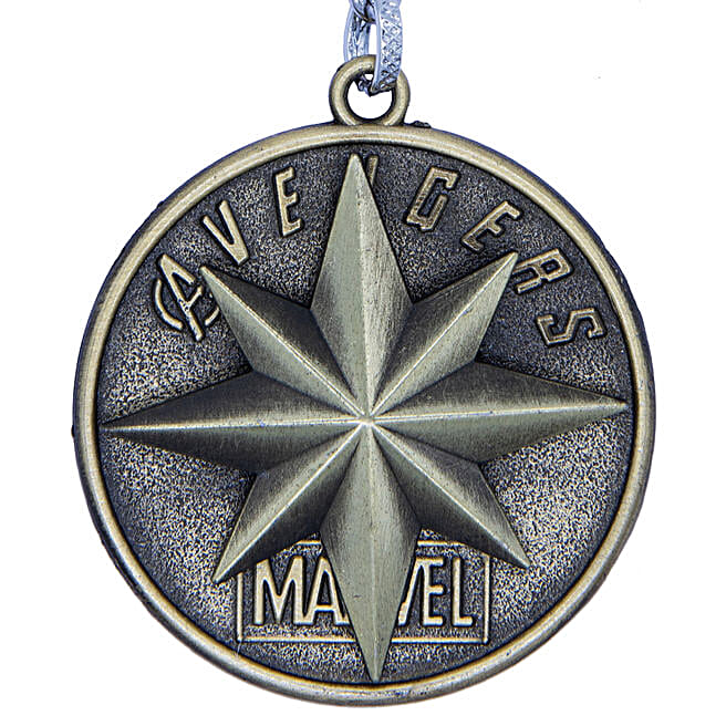 Buy/Send Captain Marvel Rotating Logo Keychain Online- FNP