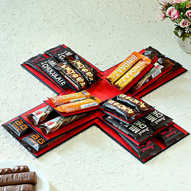 Buy/Send Amul Chocolates Explosion Box Online- FNP