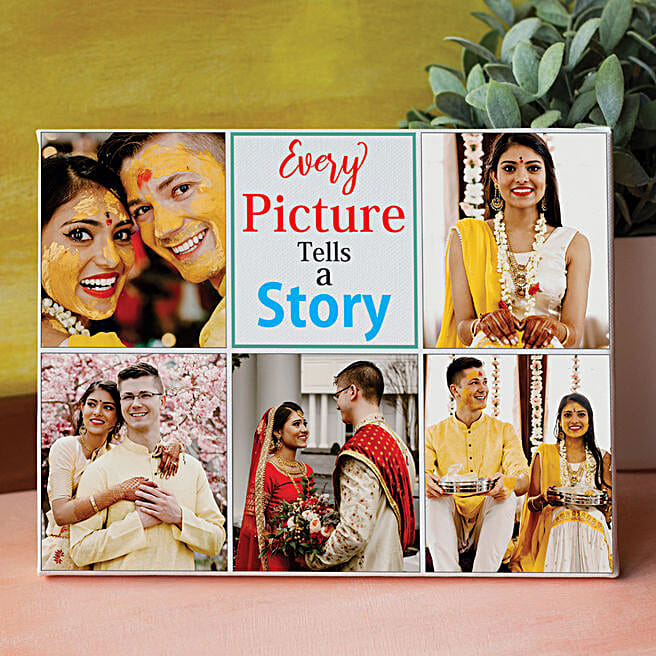 Buy/Send Picture Story Canvas Photo Frame Online- FNP