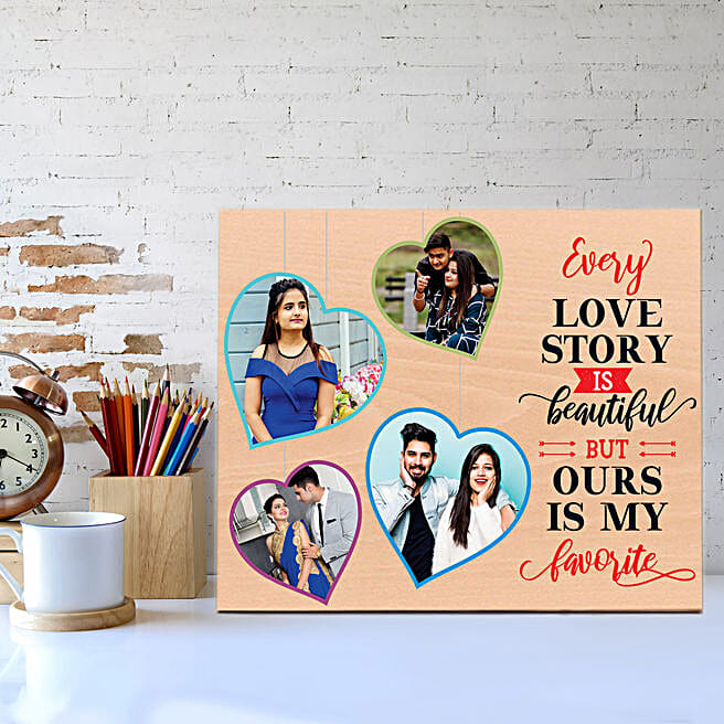Buy/Send Beautiful Love Story Wooden Photo Frame Online- FNP