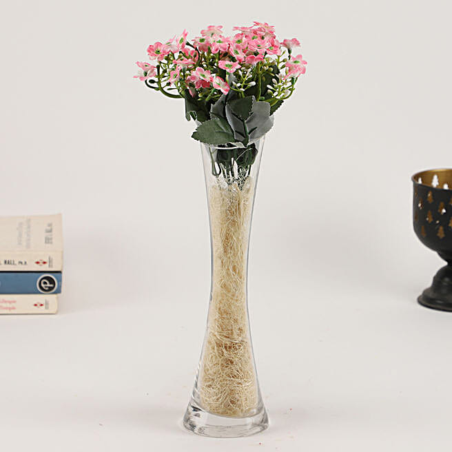 Buy/Send FNP Pink Nargis Bunch Artificial Flower Online- FNP