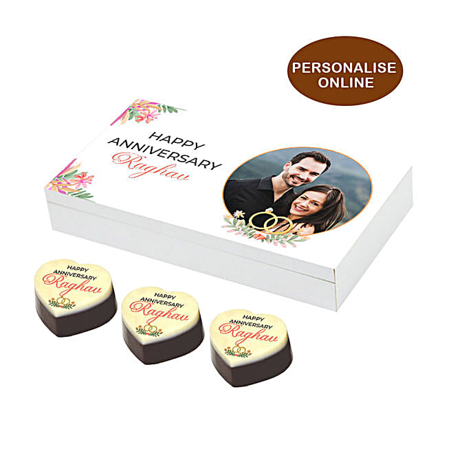 Buy/Send Personalised Love Chocolate Box Online- FNP