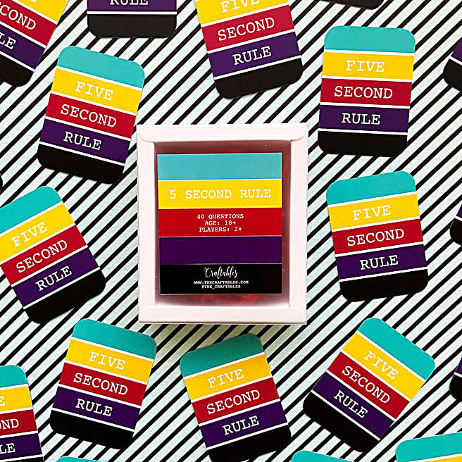 Buy/Send 5 Seconds Rule Card Game Online- FNP