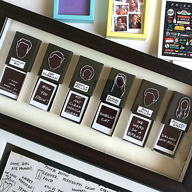 Buy/Send FRIENDS Matchbox Frame Black Online- FNP