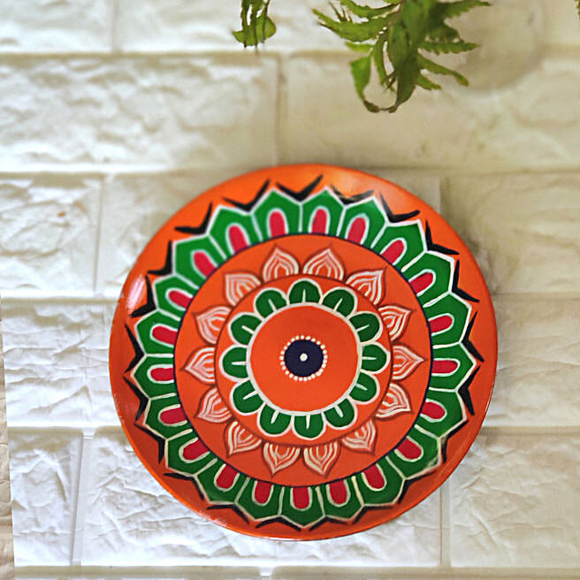 Buy/Send Rising Sun Wall Plate Online- FNP