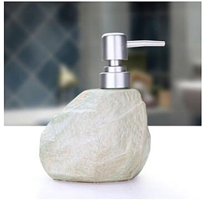 Buy/Send Stone Soap Dispenser St Green Online- FNP