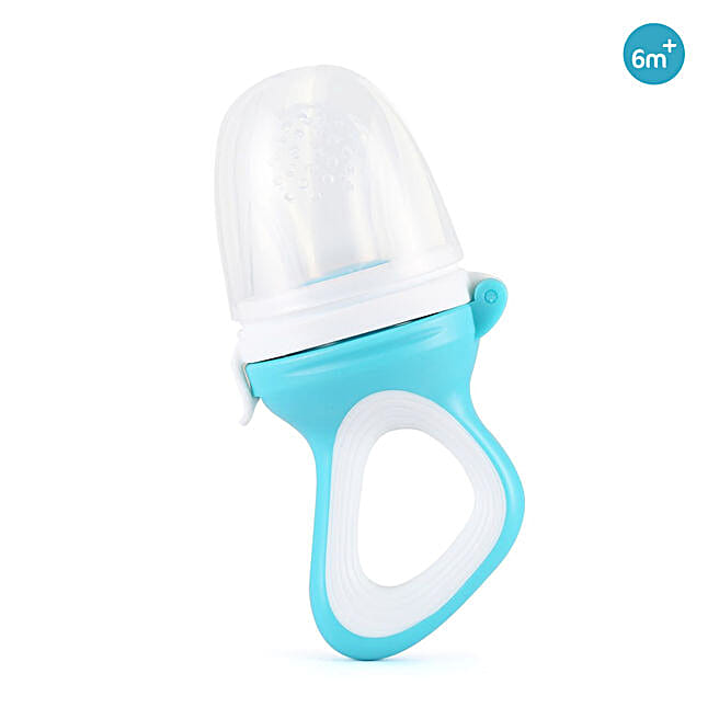 Buy/Send Hygienic Snap Lock Nibbler Silicone Fruit Feeder White Online- FNP