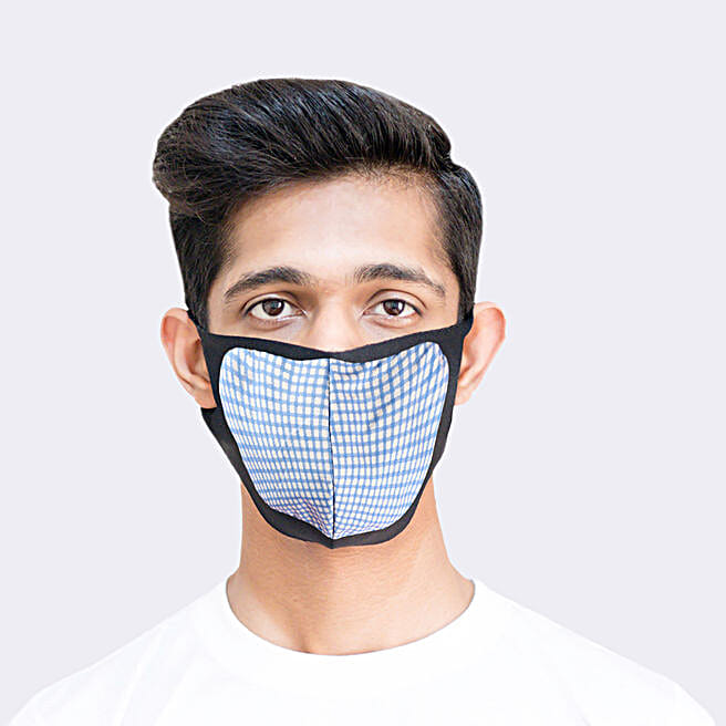 Buy/Send Contour Cloth Four Layer Face Mask Online- FNP
