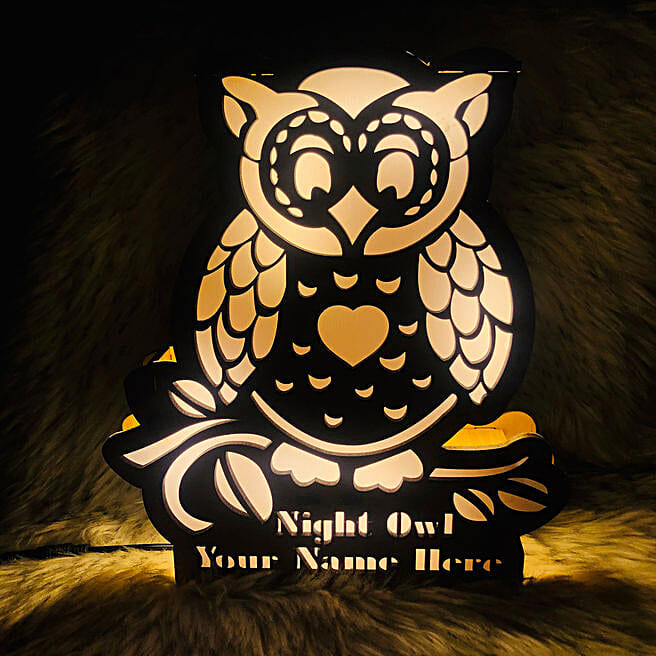 Buy/Send Night Owl Customized Name Board Online- FNP