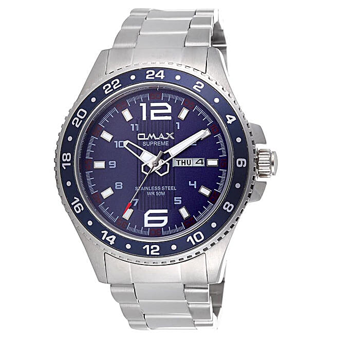 Buy/Send Silver Stainless Steel Watch For Women Online- FNP