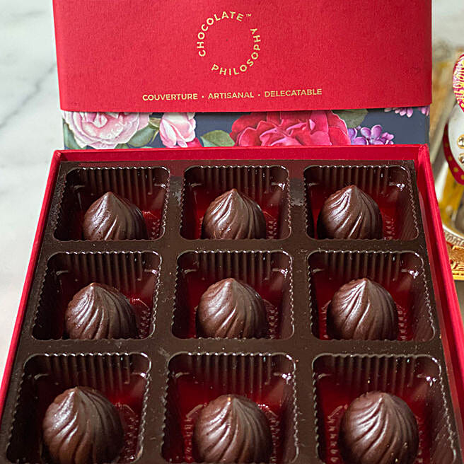 Buy/Send Delicate Chocolate Modak Box- 100 gms Online- FNP