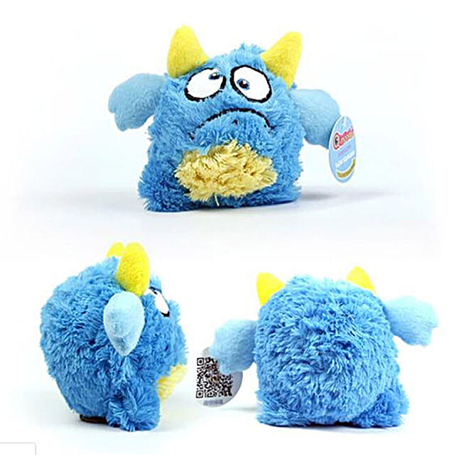 Buy/Send Bouncing Aliens Dog Toy Blue Online- FNP