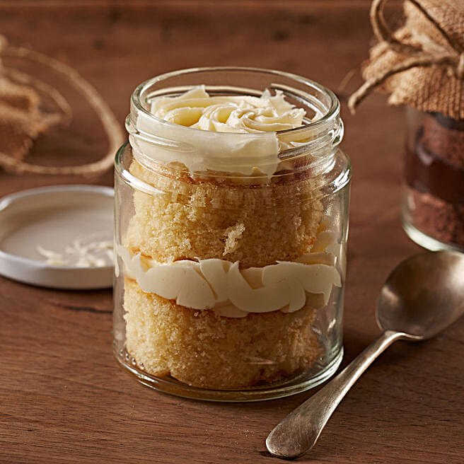 Buy/Send Classic Vanilla Jar Cake Online- FNP