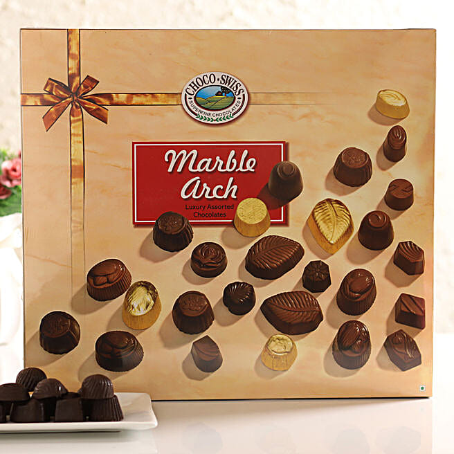 Buy/Send Choco Swiss Choco Marble Arch Box Online- FNP
