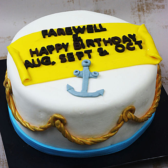 Buy/Send Farewell Special Chocolate Fondant Cake Online- FNP