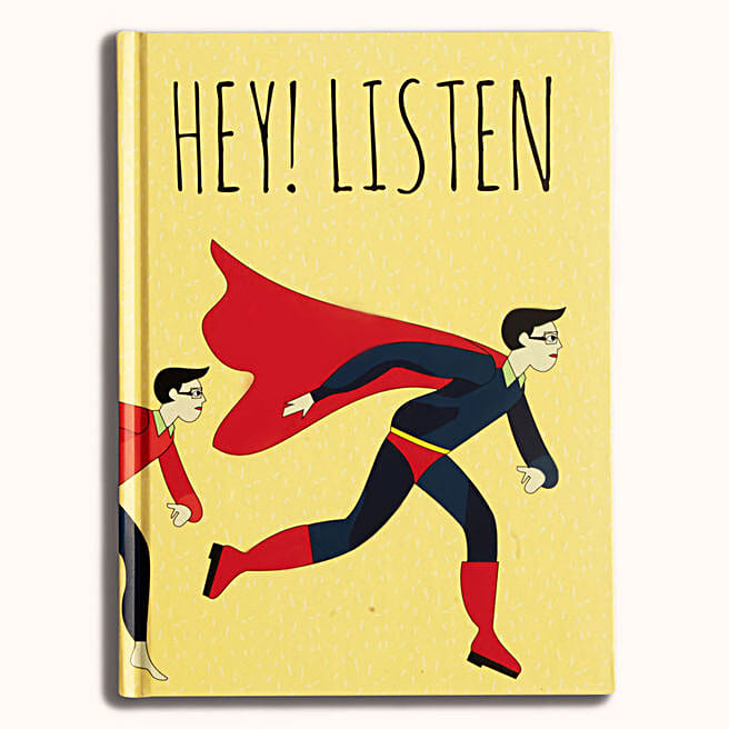 Buy/Send Hey Listen Hardcase Notebook Online- FNP