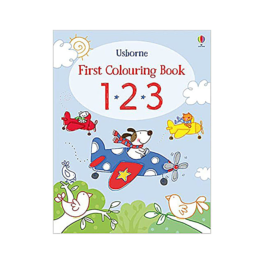 Buy/Send First Colouring Book 123 Online- Ferns N Petals