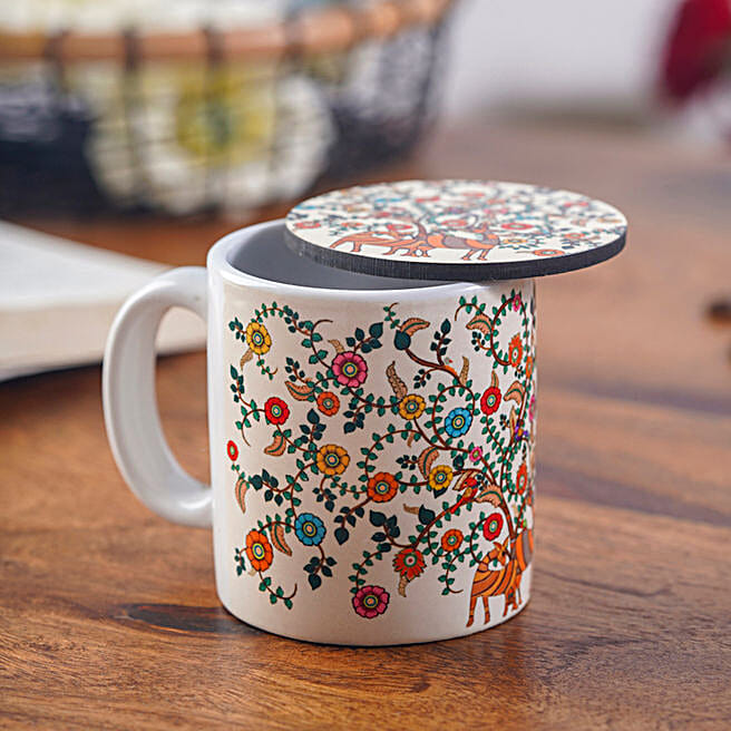 Buy/Send Madhubani Art Mug Online- FNP