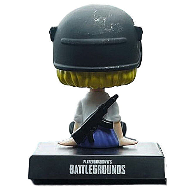 Buy/Send PUBG Warrior Girl Bobble Head Mobile Stand Online- Ferns N Petals