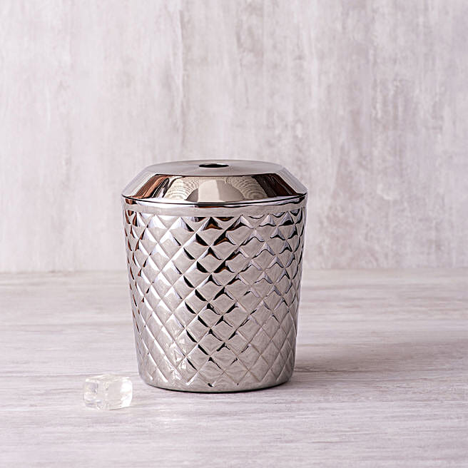 Buy/Send Arttdinox Shell Textured Ice Bucket Online- FNP