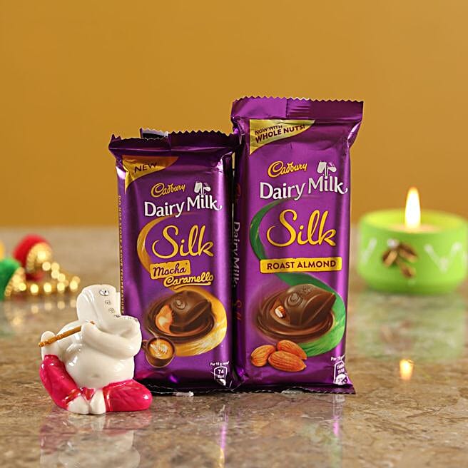 Buy/Send Chocolate Duo & Ganesha Idol Online- FNP