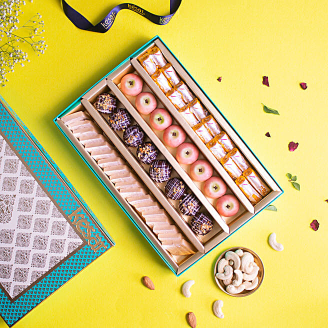 Buy/Send Premium Assorted Kaju Sweet Gift Box Online- Ferns N Petals