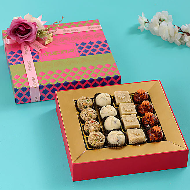 Buy/Send Festive Delight Assorted Sweet Box Online- FNP
