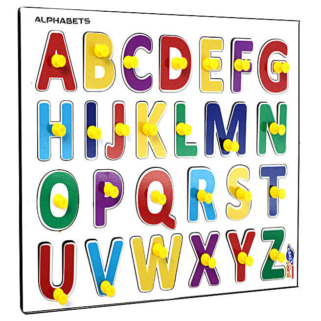 Buy/Send Alphabet Learning Board With Capital Letters Online- FNP