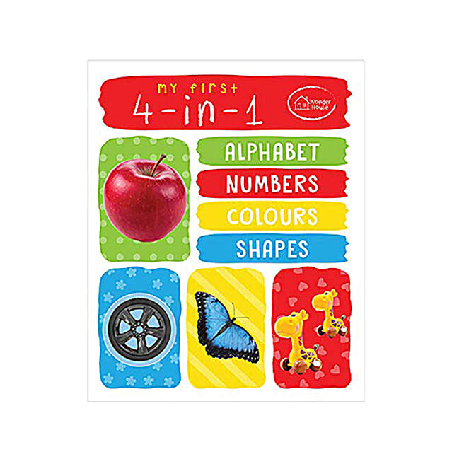 Buy/Send My First 4-In-1 Alphabet Numbers Colours Shapes Online- FNP