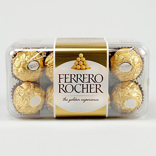 Buy/Send New Year Wishes Table Top & Ferrero Rocher Mini Chocolate Box ...