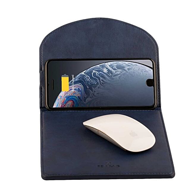 Buy/Send Pennline Deskmo Wireless Charger With Dock & Mousepad - Blue ...