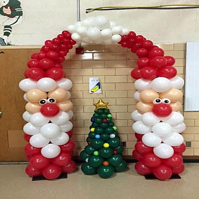 Buy/Send Santa Balloon Decor Online- FNP