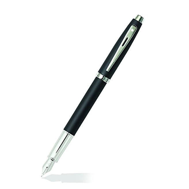Buy/Send Sheaffer 9317 Gift 100 Fountain Pen Medium – Matte Black ...